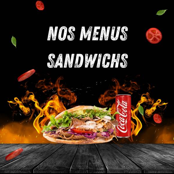 Nos Menus Sandwichs - MBM Street Food